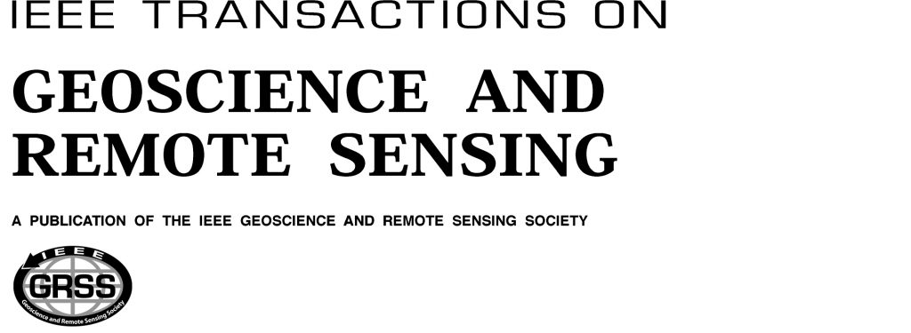 IEEE Transaction on Geoscience and Remote Sensing cover | RSLab
